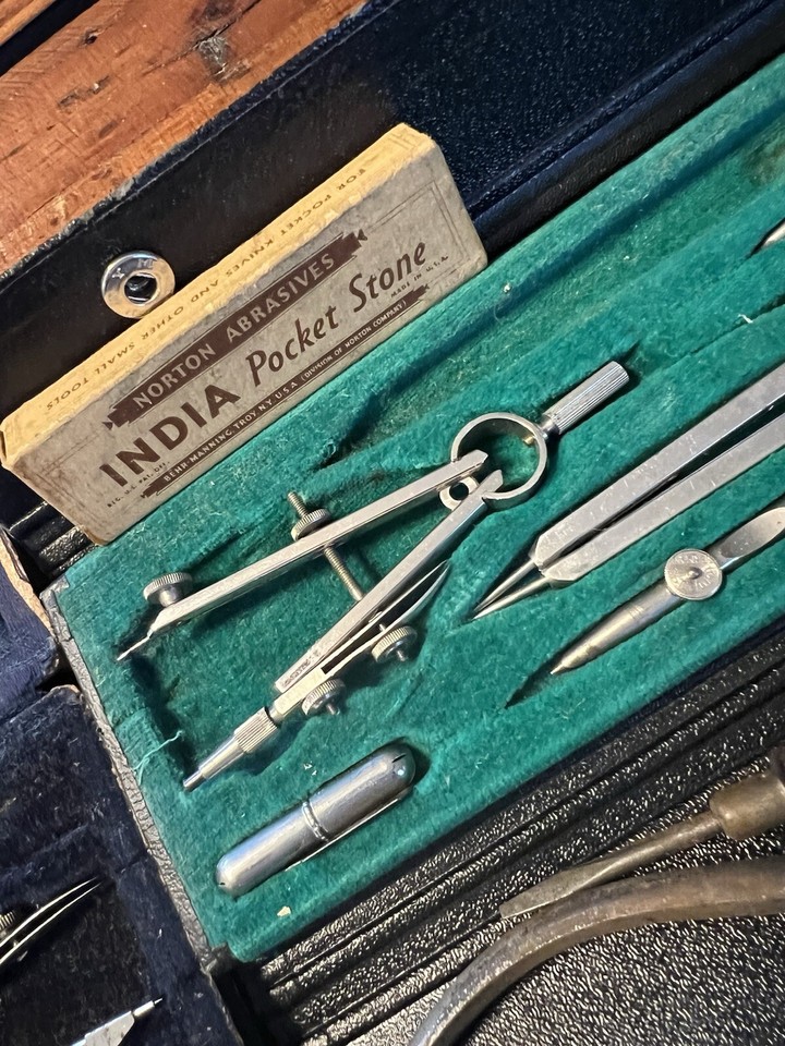 Lot of Vintage Drafting Tools from estate | eBay