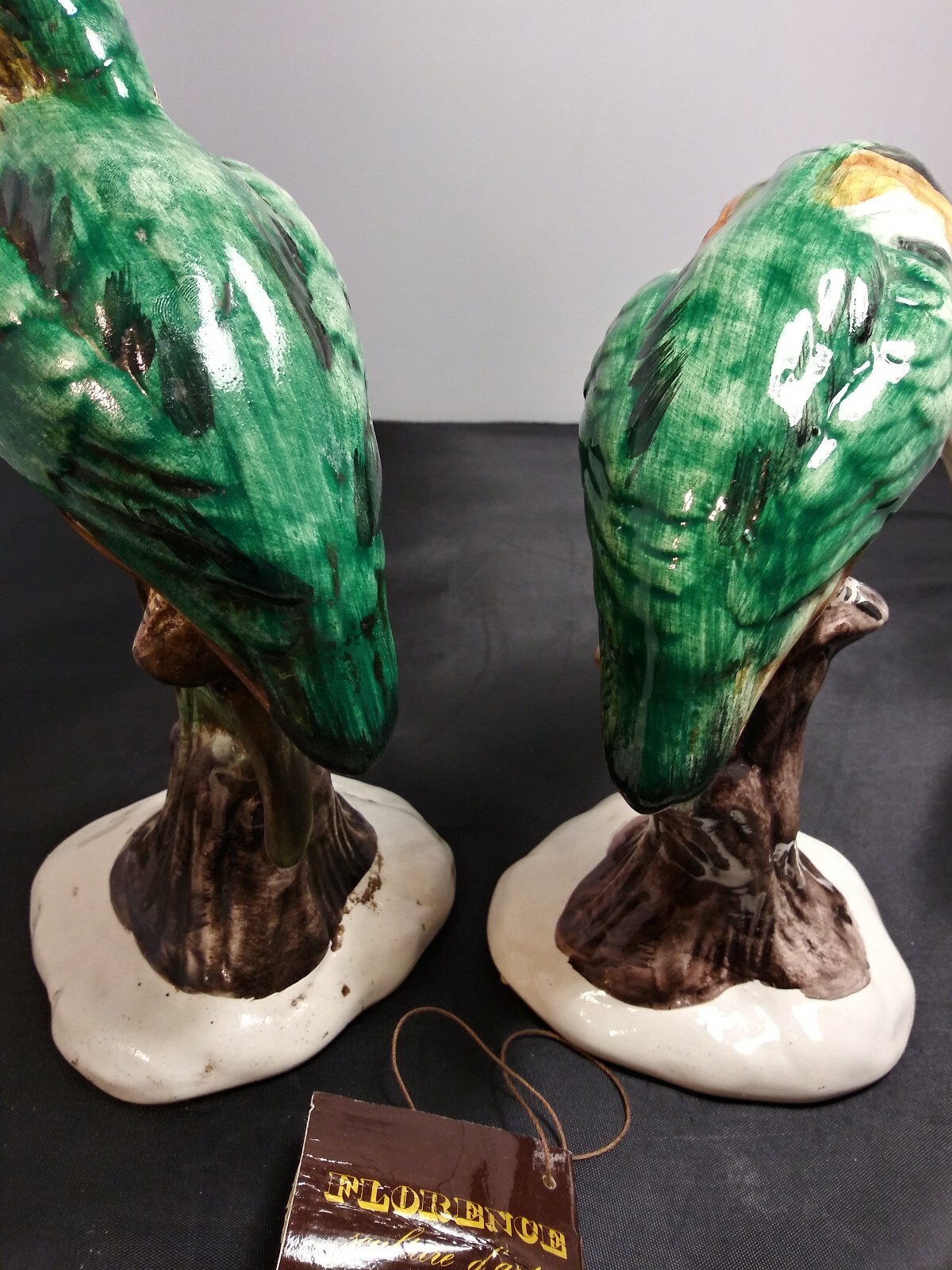 R Pennati Florence Sculture d'arte Italy Pair of Birds | eBay