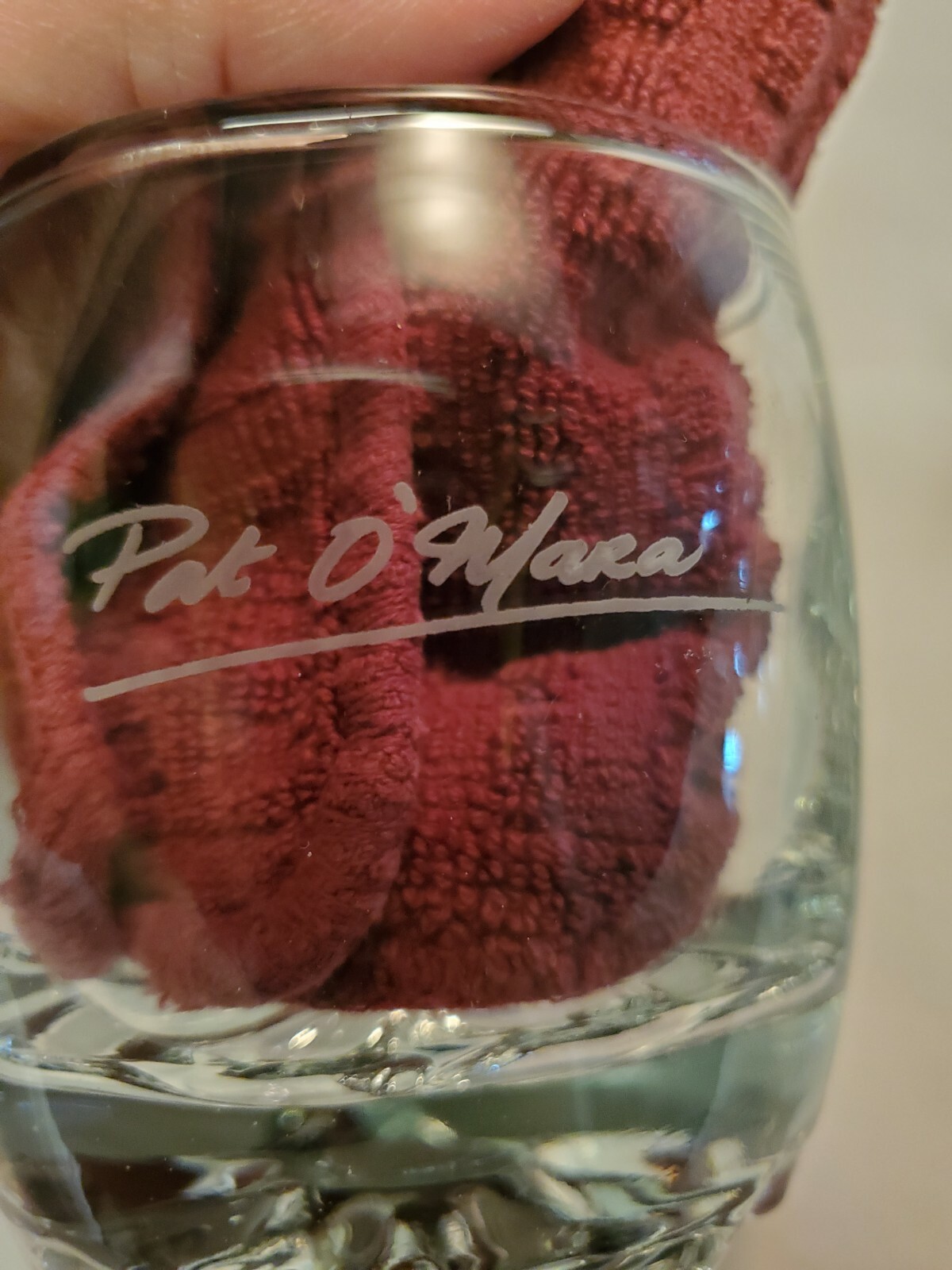 Pat O'Mara's Irish Country Cream Lowbal Bareware Rocks Glasses 8 oz Set ...