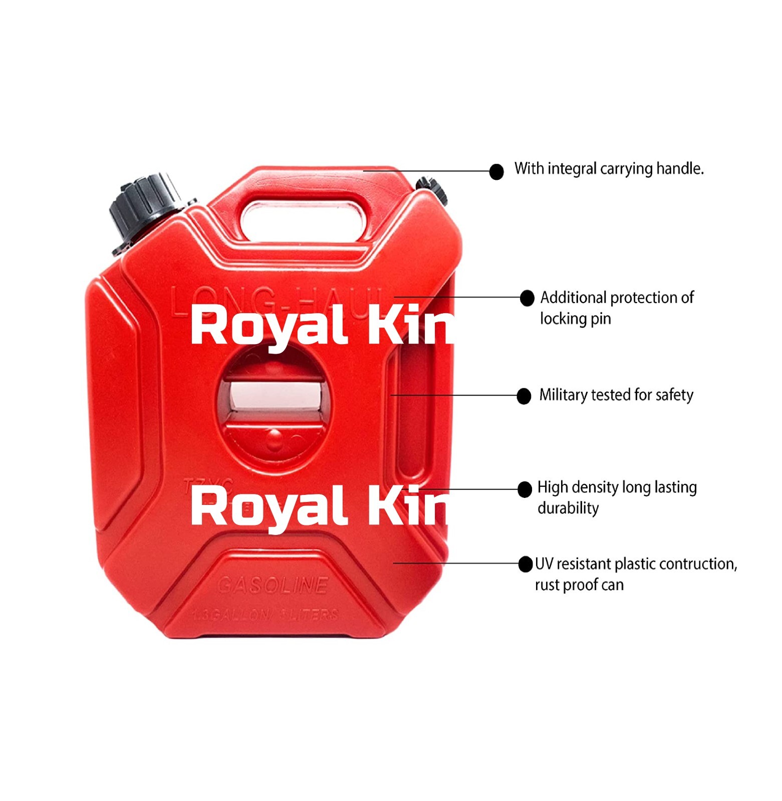 Red "Jerry Can With Mount" Fit for Royal Enfield Himalayan 411 BS6 | eBay