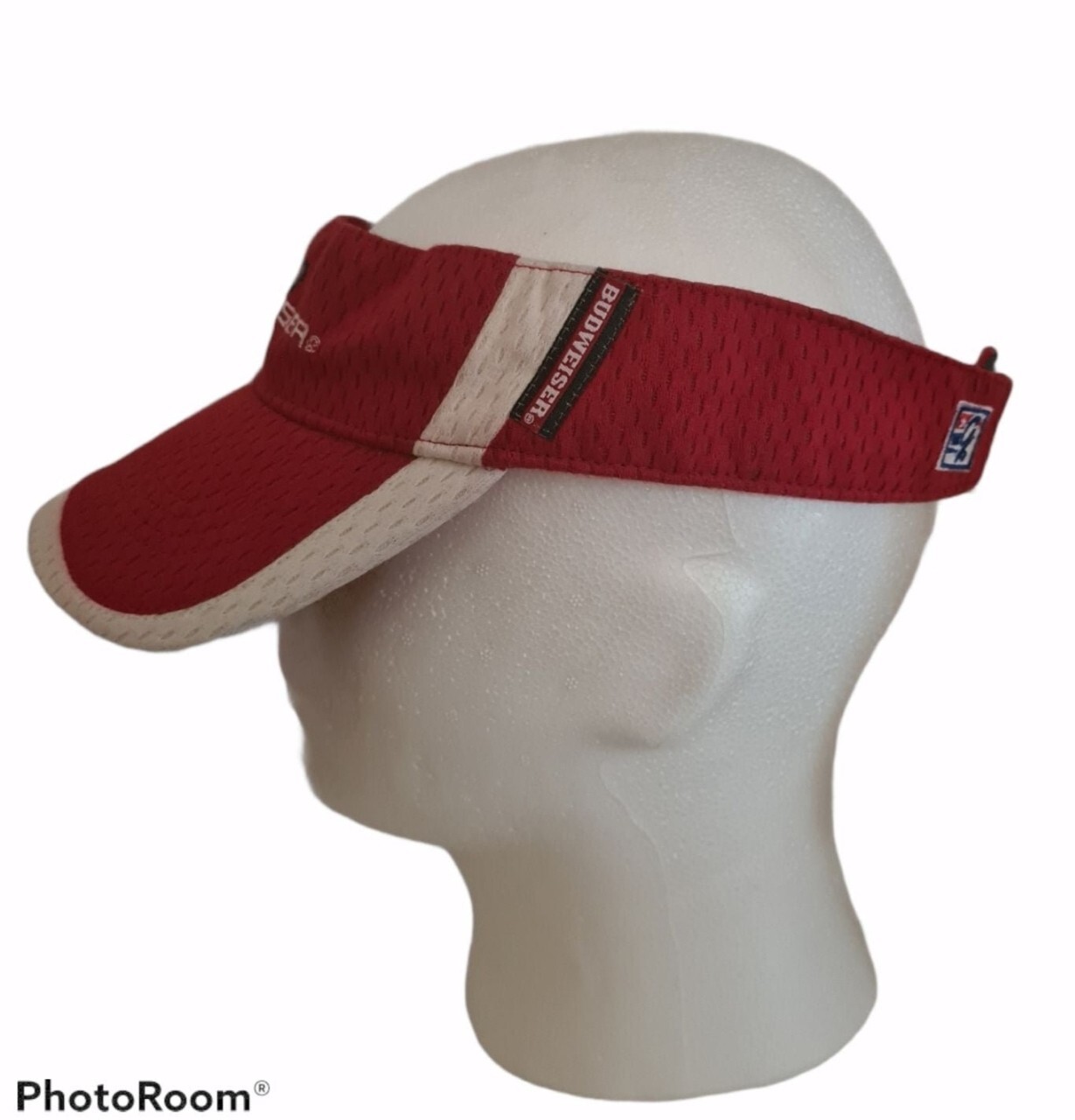 Vintage Budweiser Visor 80's Official Headwear By The… - Gem