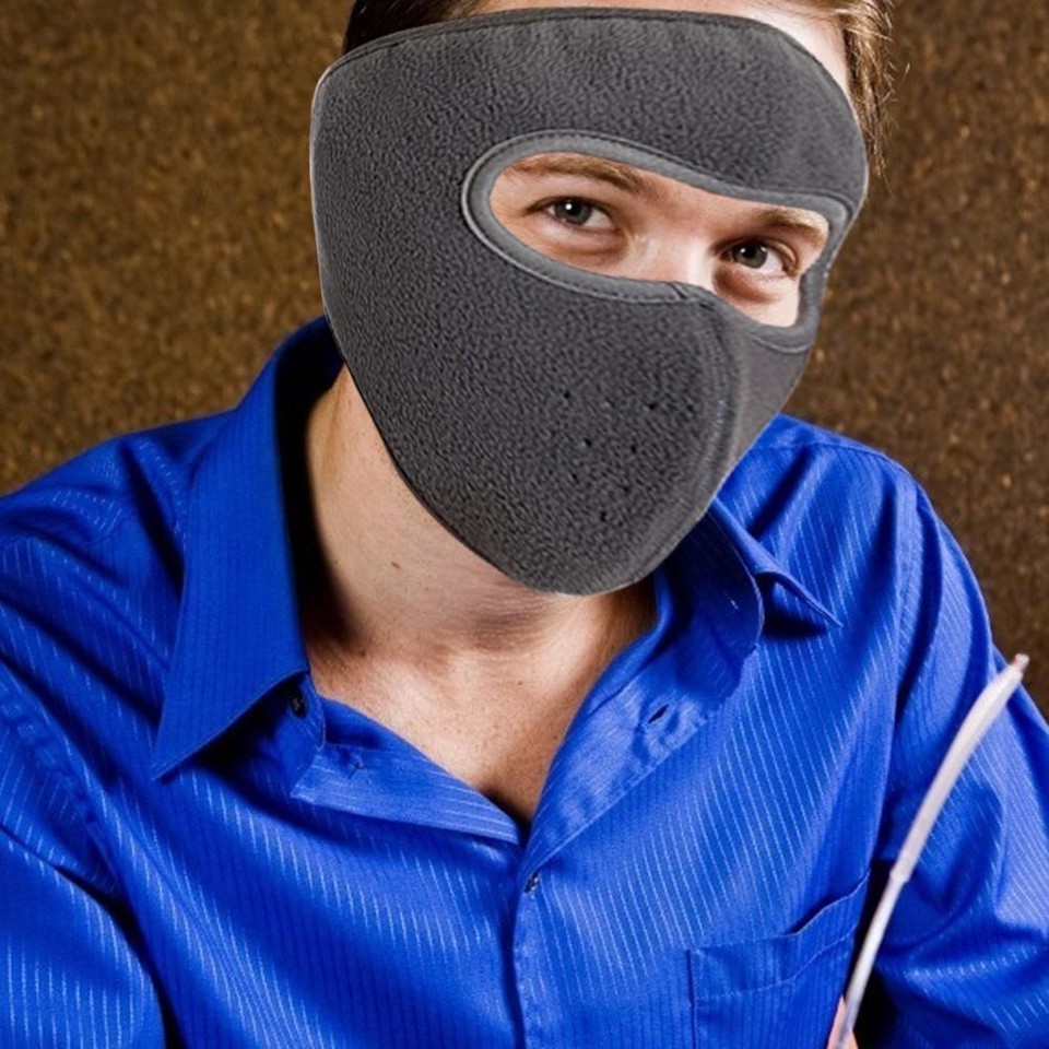 Winter Windproof Thermal Mask Unisex Full Cover Face Mask for Outdoor ...