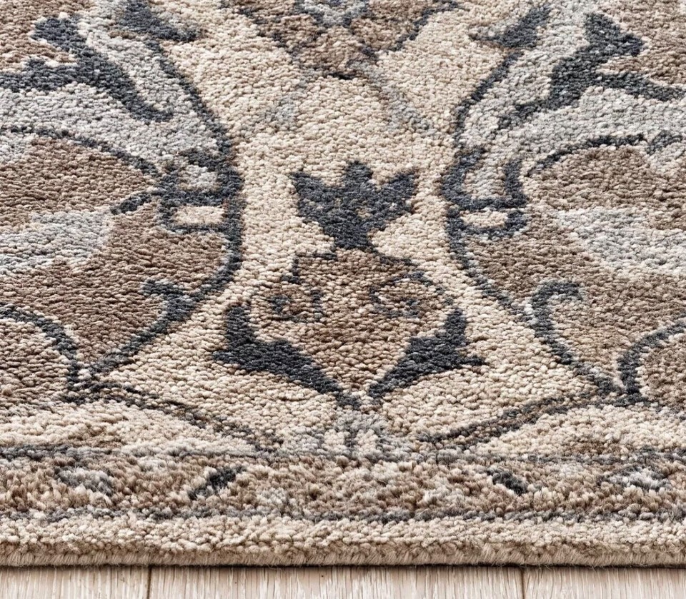 Nolan PB Traditional Oriental Handmade Tufted 100% Wool Area Rugs ...