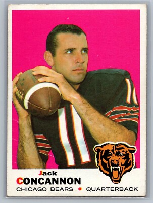 1969 Topps Set Break #186 Jack Concannon - EX *TEXCARDS* | eBay