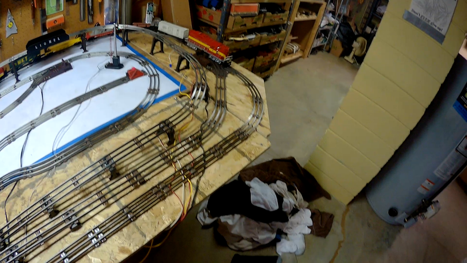 C-7 Reconditioned Addams Family 4x8 Lionel train set w/accessories, 6 ...