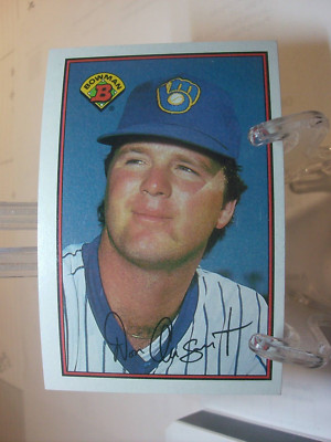 1989 Bowman Baseball Card #130 - Don August - Milwaukee Brewers (13151 ...