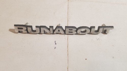 Original 1971 Ford Pinto Runabout Script Emblem P/N D12B-6442550-AA Qty ...