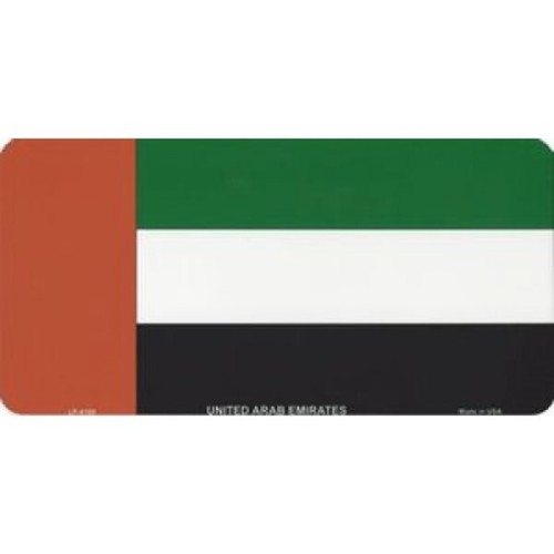United Arab Emirates Flag Photo License Plate - LPO867 | eBay