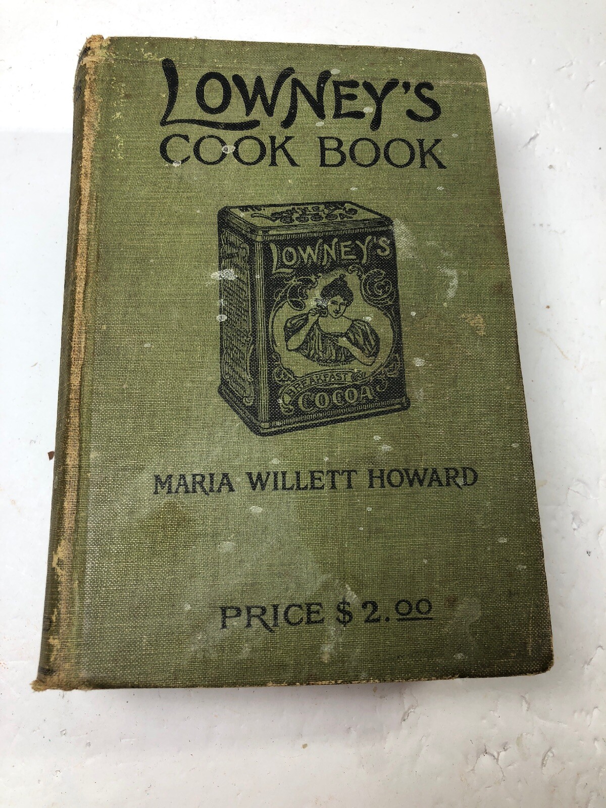 Lowney’s Cook Book By Maria Willett Howard 1907 | eBay