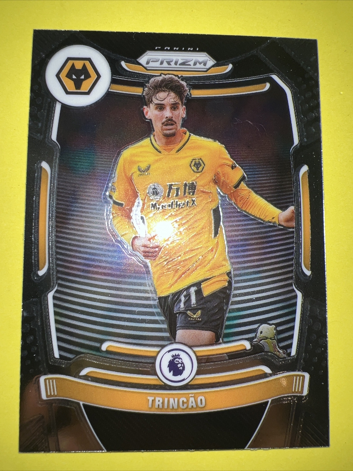 2021-22 Prizm Premier League Base #51 Trincao - Wolverhampton Wanderers ...