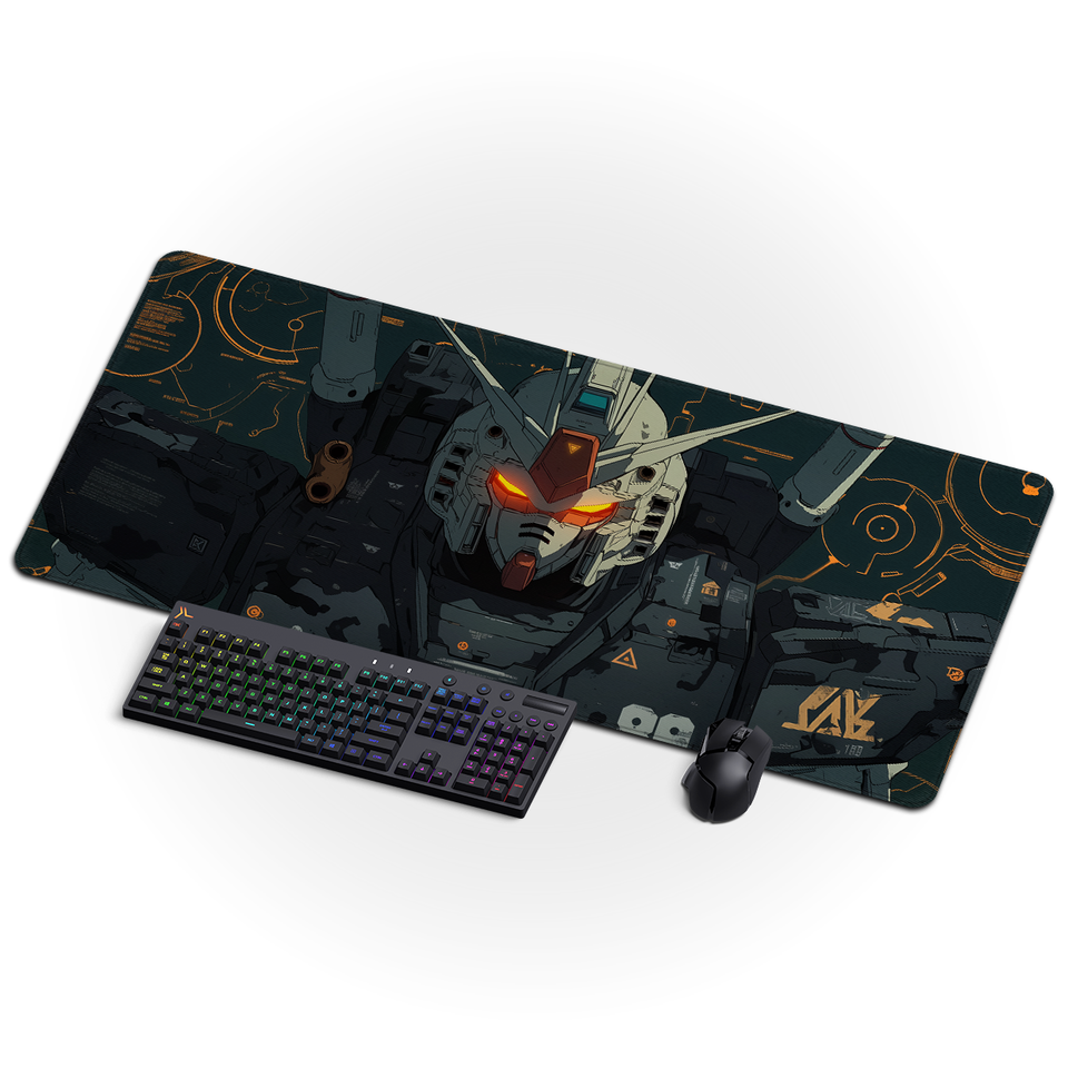 Gundam Anime Interface XL Desk Mat - Gaming Mouse Pad - Titan Desk Mats ...