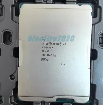 Intel Xeon W7-2475X SRM9E CPU Processor 2.6GHz 20C 40T 37.5MB 225W-270W ...