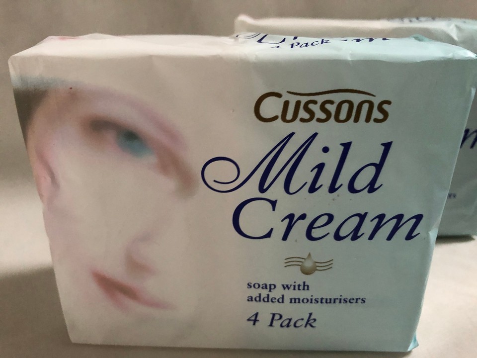 2 x 4 Pack Cussons Mild Cream Bar Soap 5000101508868 | eBay UK