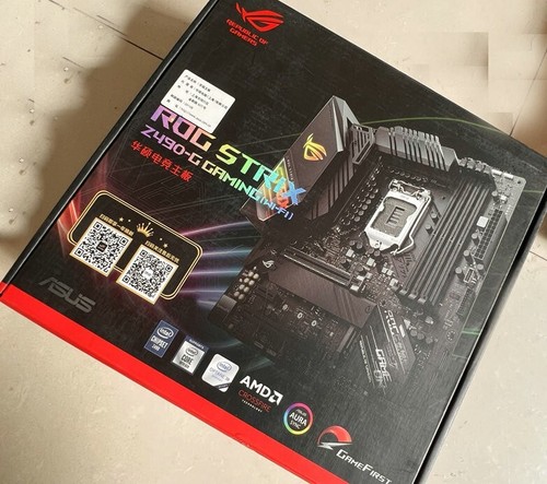 ASUS ROG STRIX Z490-G GAMING WI-FI Motherboard IntelZ490 LGA1200 DDR4 M ...