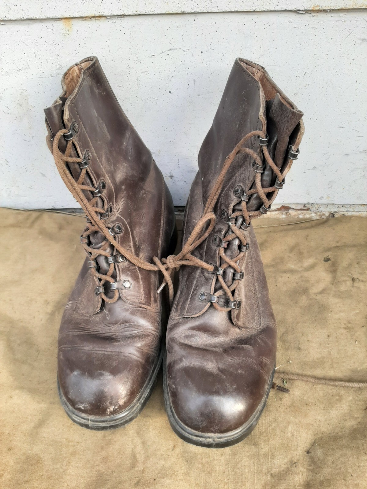 Military Boots of the Netherlands army Model M/66 size 42 B | eBay