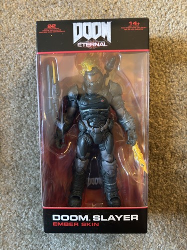 McFarlane Toys DOOM Eternal Doom Slayer Ember Skin 7" Collectible ...