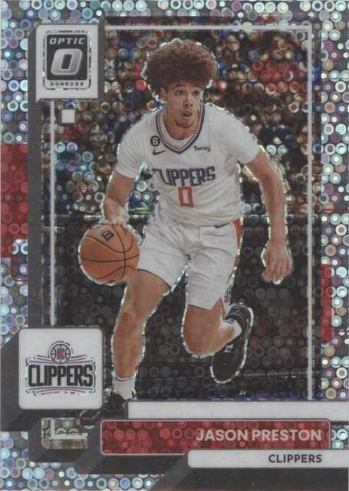 2022-23 Panini Donruss Optic - Jason Preston #140 Fast Break Holo Prizm ...