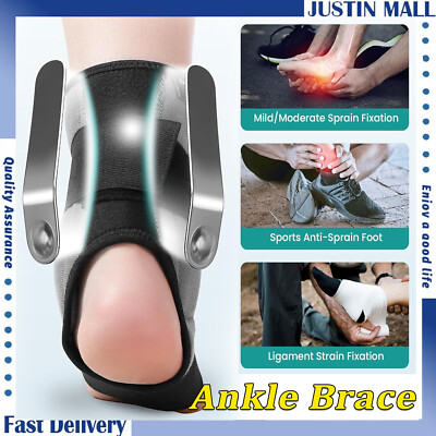 Ankle Brace Support Stabilizer Guard Tendonitis Achilles Sprain Foot ...