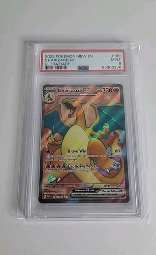 CHARIZARD EX SCARLET & VIOLET 151 #183 POKEMON 2023 ALT ART ENGLISH PSA ...