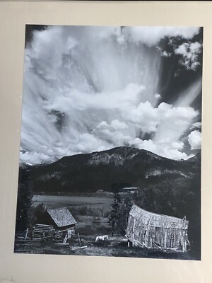 1976 Original SIGNED BOB WERLING "Thunderstorm Canada" Photograph ...