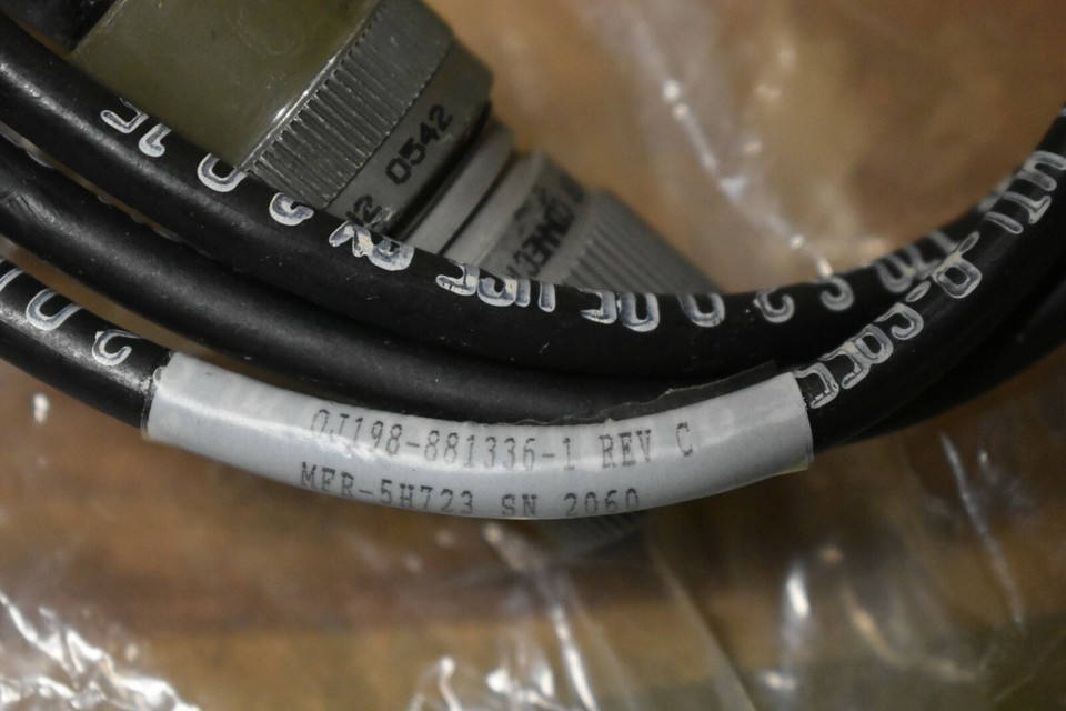 Cable Assembly Special Military Electrical Commo Communication 881336-1 ...