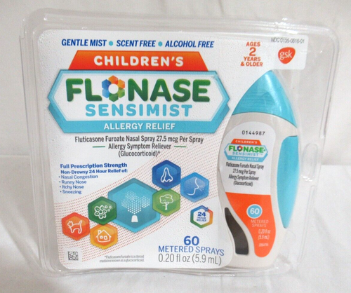 Children's Flonase Sensimist Allergy Relief Spray 2+ Years 60 Metered ...