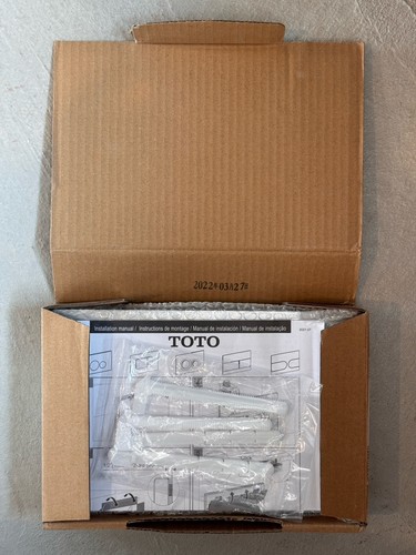 Toto YT930#MS Dual Button Push Flush Plate with Round Buttons, Matte ...