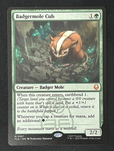 Magic The Gathering Badgermole Cub #167 Regular Avatar MTG NM | eBay