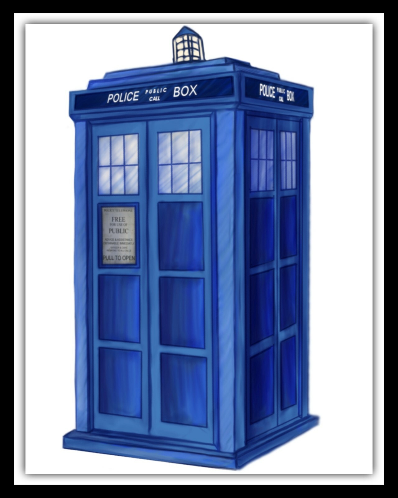 DR DOCTOR WHO POLICE TELEPHONE BOX TARDIS BBC METAL PLAQUE TIN WALL ...