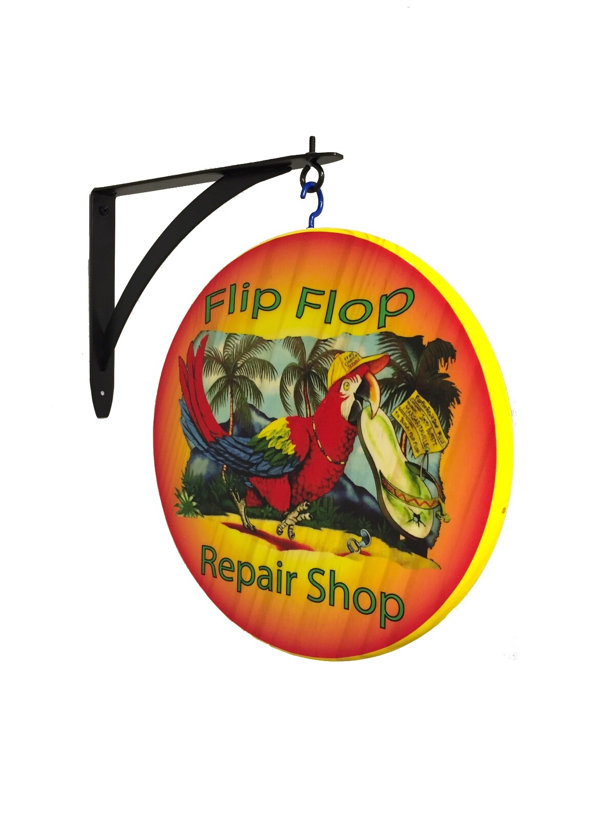 Double Sided Flip Flop Repair Shop Pub Sign | eBay