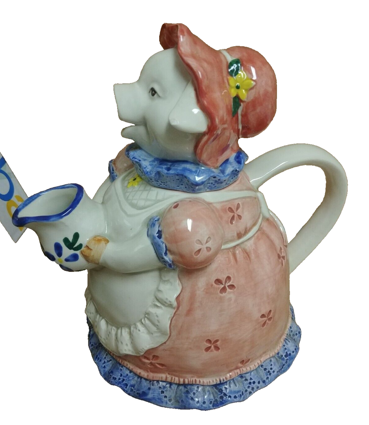 Otagiri pig teapot farmhouse pouring pitcher made in Japan | eBay