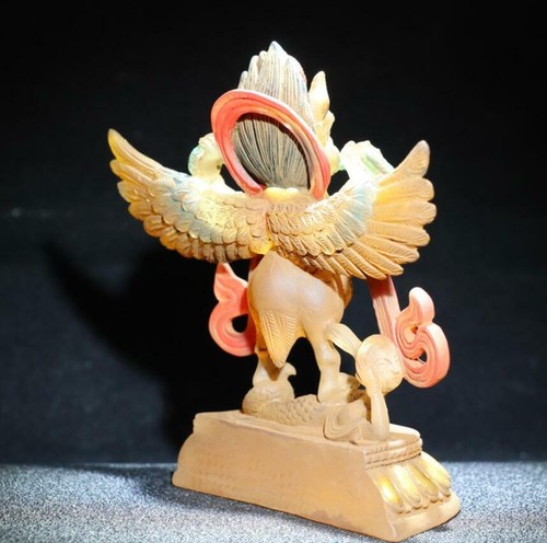 Colored Glaze Painting Roc Wing Bird Handmade Craft Collection Chinese ...