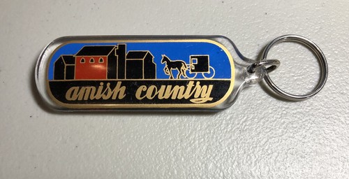 Amish Country Horse Buggy Farm Barn Keychain Key Chain Keys | eBay