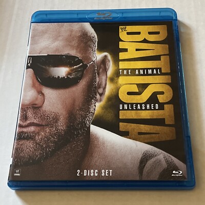 WWE Batista The Animal Unleashed Blu-ray 2-Disc 2014 Dave Bautista HTF ...