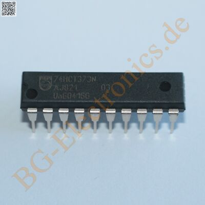 4 x 74HCT373N HIGH SPEED CMOS LOGIK 74HCT373-N Philips DIP-20 4pcs ...