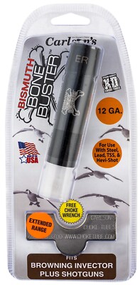 Carlson's Bismuth Bone Buster Choke Tube for Invector Plus 12 Ga Ext ...