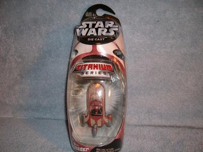 Landspeeder Titanium Series Die-Cast Star Wars 2005 Hasbro Micro ...