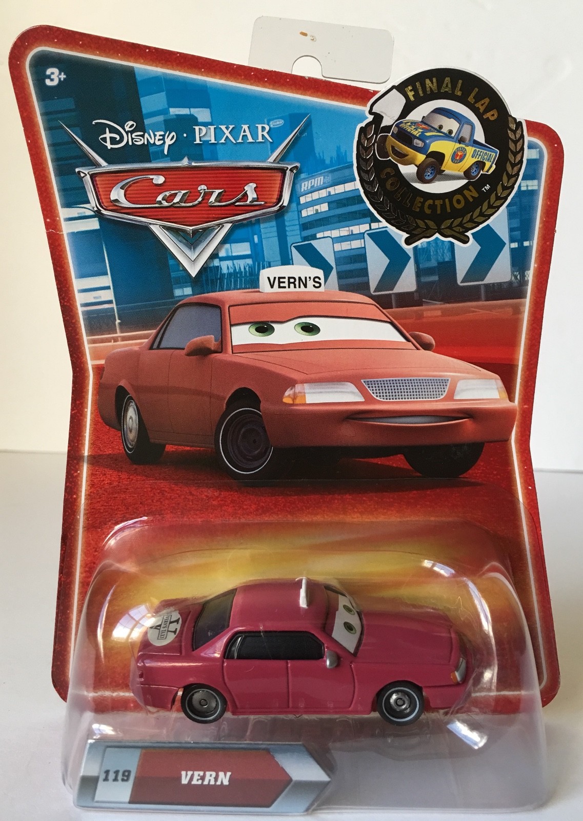 DISNEY PIXAR CARS FINAL LAP COLLECTION VERN #119 A102 | eBay