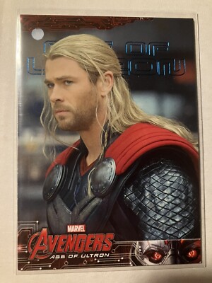 THOR 2015 Avengers Age of Ultron Blue Parallel #’d /199 #45 Chris ...