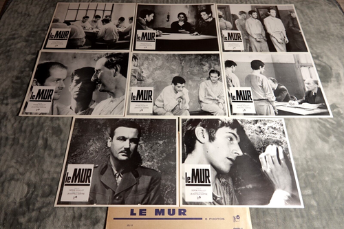 LE MUR Anna Pacheco Michel del Castillo jeu 16 photos cinema lobby cards 1967 | eBay