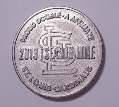 2013 Season 9 Springfield Cardinals Challenge Coin Team of Year AA St ...