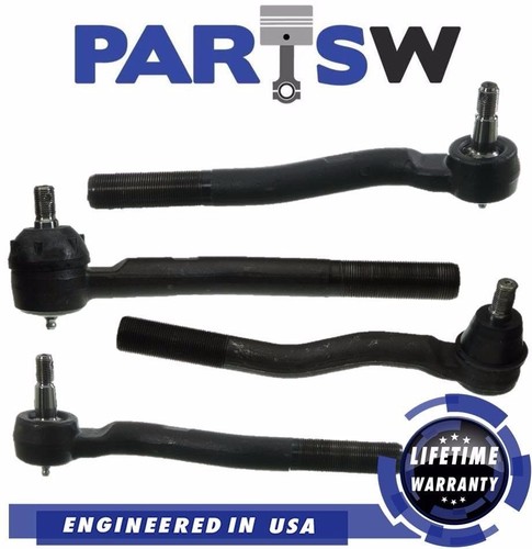 4 Pc Brand New Outer Tie Rod Ends Kit -For Jeep Grand Cherokee 1999 ...