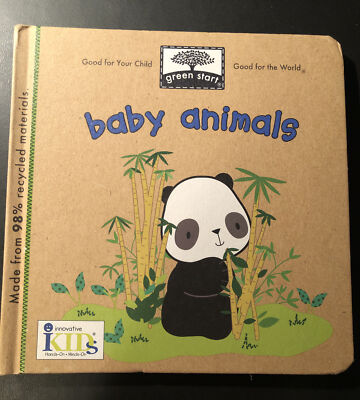 NEW! Green Start: Baby Animals by IKids Book Recycled Materials ...