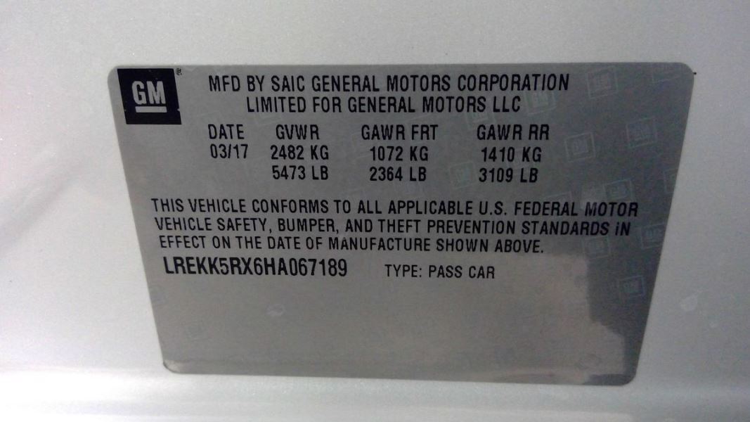 Driver Left Front Rear Lower Control Arm 84008403 For 16-18 Cadillac ...