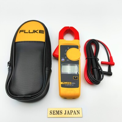 Handheld Fluke 302 + Digital Clamp Meter Tester AC / DC Volt Amp ...