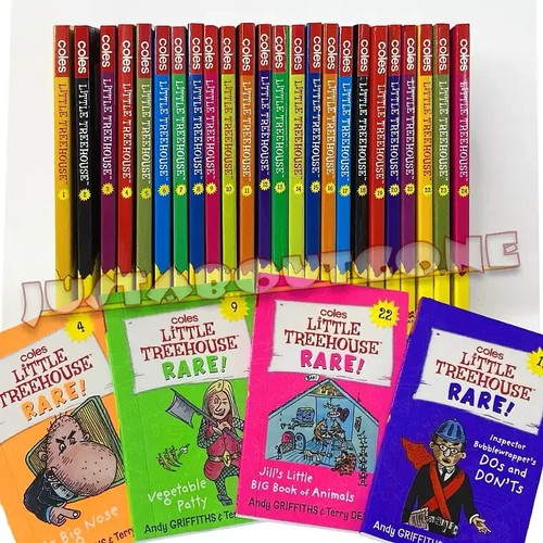1 - 24 Full Set +4 Rare Collectables Coles Little Treehouse Mini Books ...