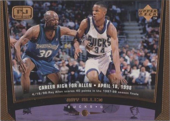 1998-99 Upper Deck - Ray Allen #86 Bronze /100 for sale online | eBay UK