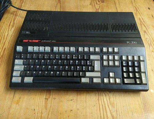 RARE Ordinateur Console collector SINCLAIR PC -200 Game AMSTRAD ...
