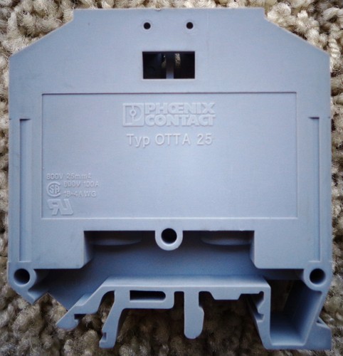 PHOENIX CONTACT OTTA-25 TERMINAL BLOCK 0790488 600V 100A, NEW!!! | eBay