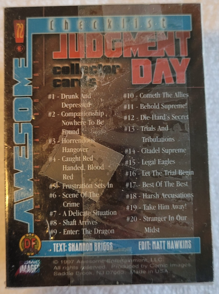 Judgement Day card set (sealed) | eBay